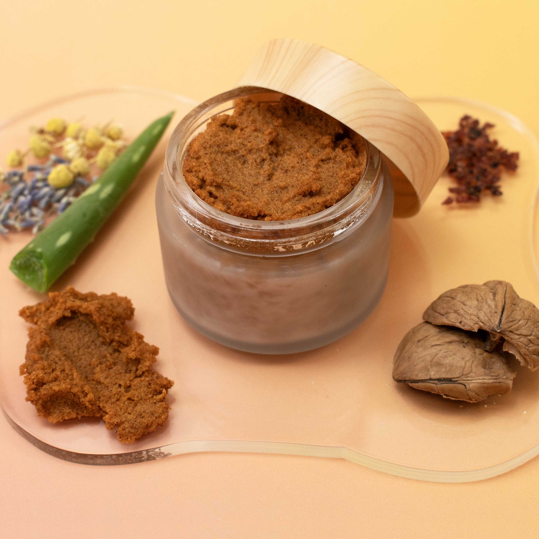 Walnut Face, Body & Scalp Exfoliator - Buy Bulk | NourishUs Naturals