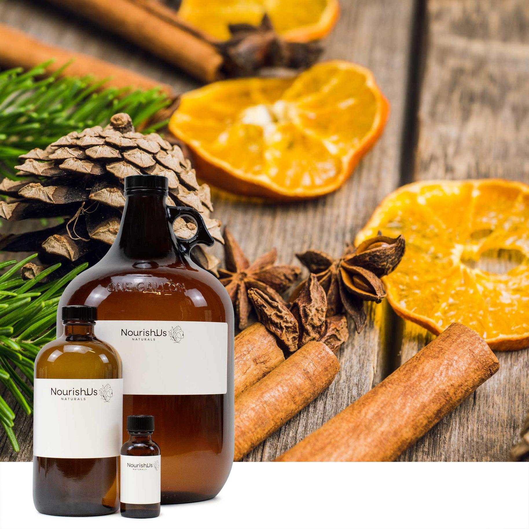 Spiced Orange Essential Oil Blend - Buy Bulk | NourishUs Naturals